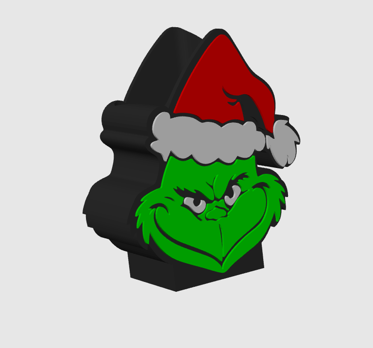 3D Printed Grinch Soap Holder – Cotton & Copper Transfers