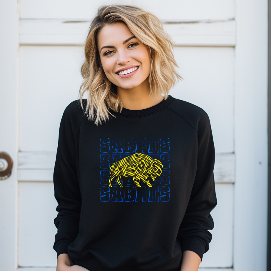 Buffalo Hockey Spangle – Cotton & Copper Transfers